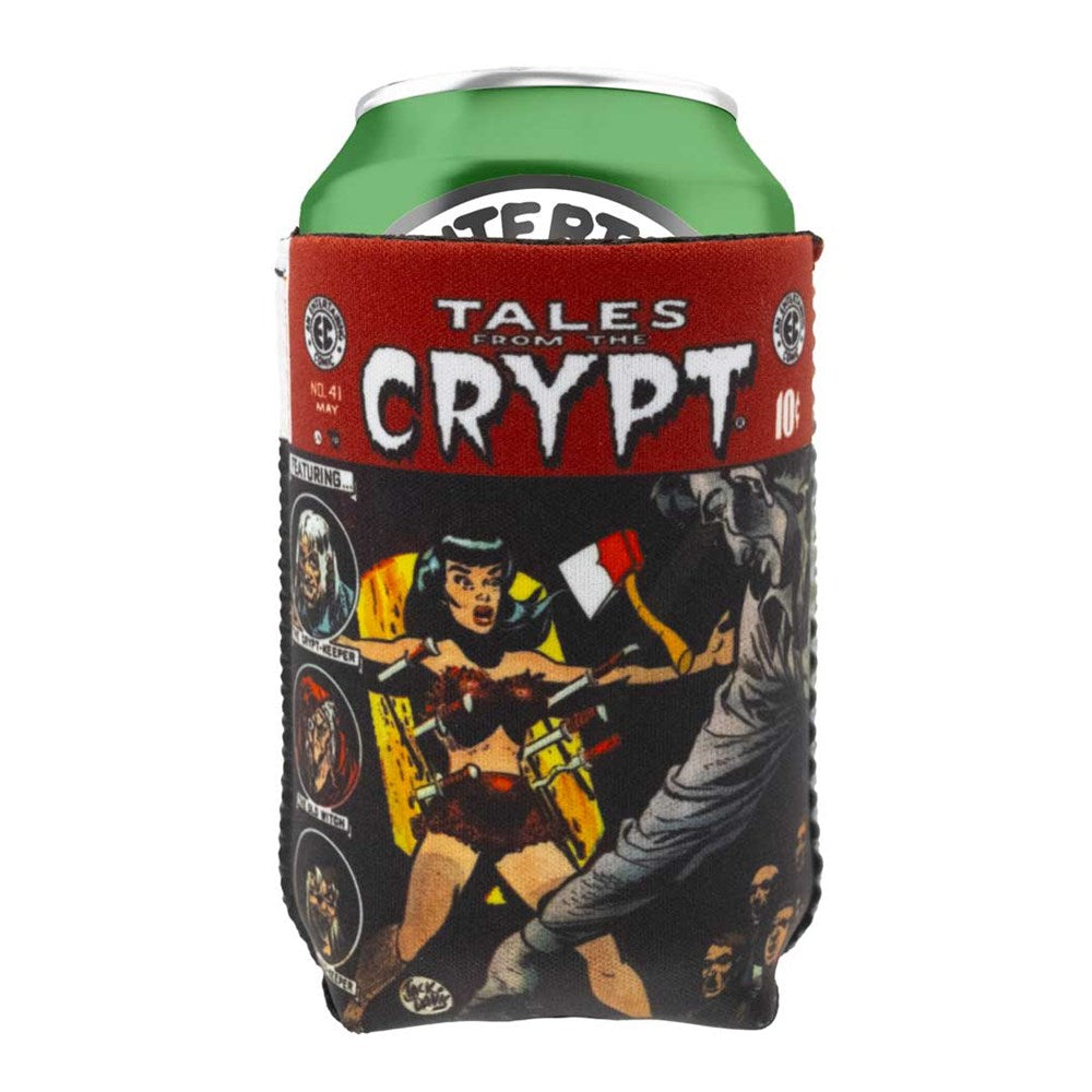 Tales from The Crypt Axe Thrower 12oz Can Cooler
