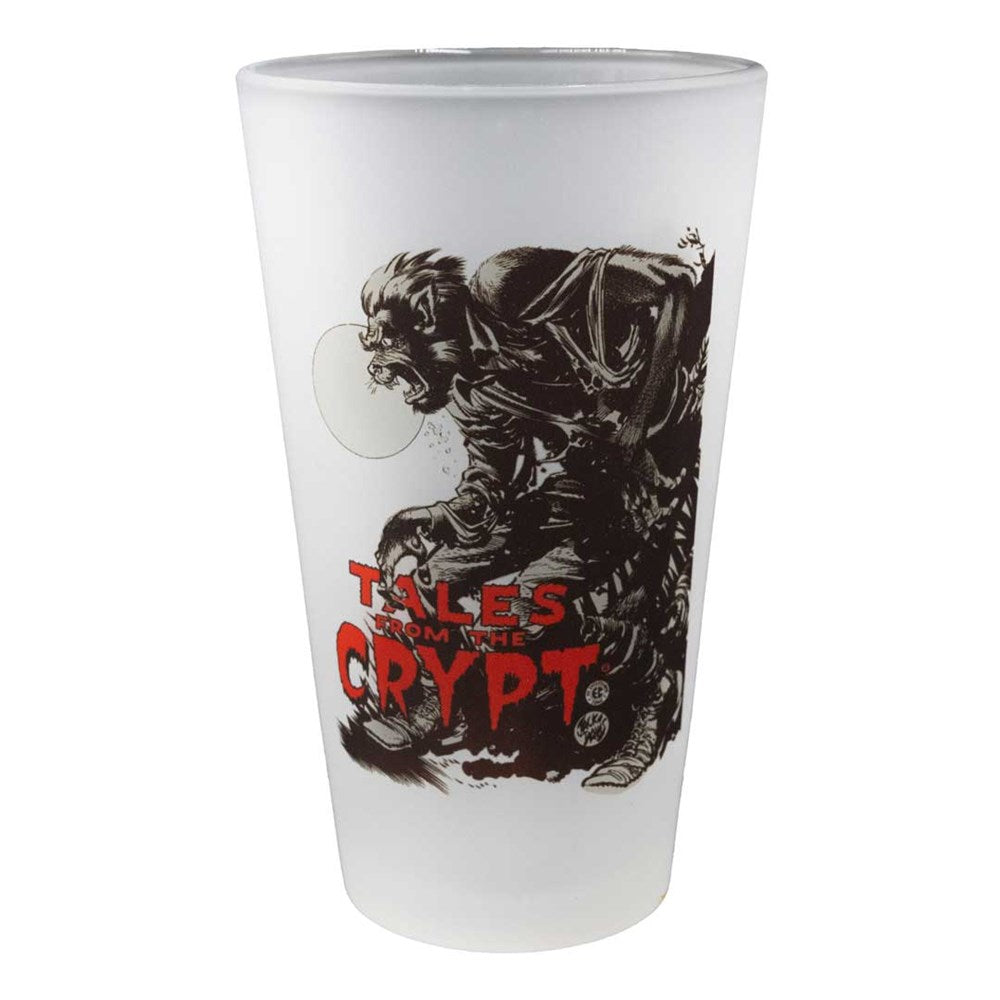Tales From The Crypt Werewolf Moon Frosted Pint Glass