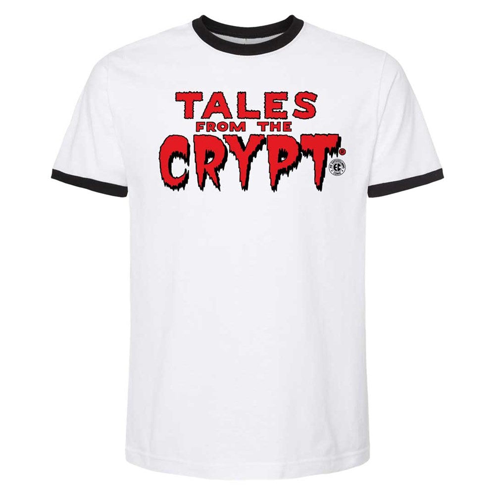 Tales From The Crypt Red Logo Ringer T-shirt