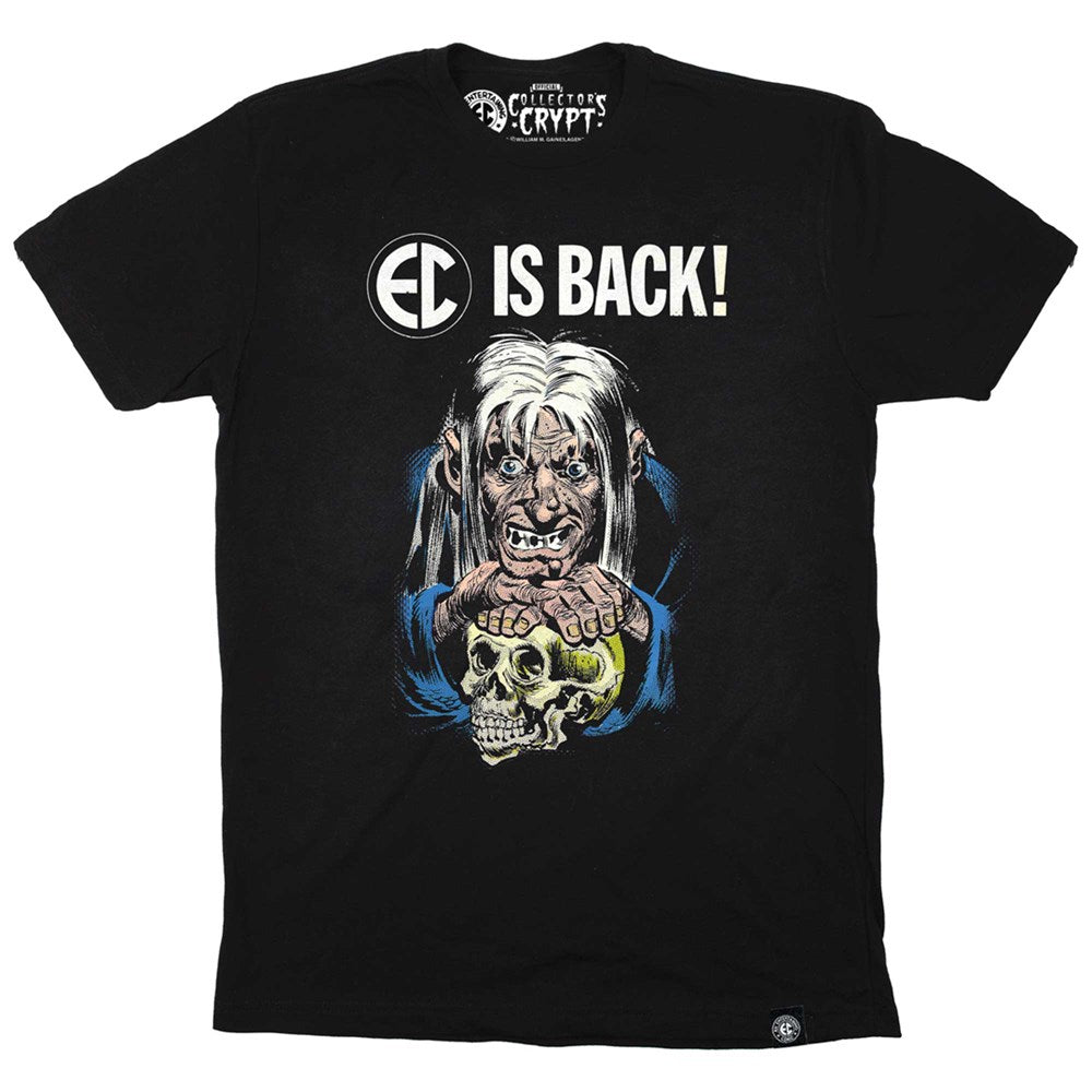 EC Is Back Mens Black T-Shirt
